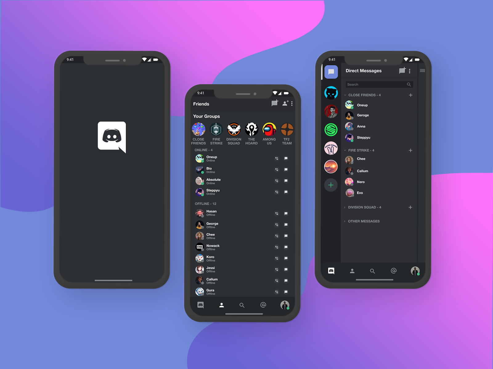 Discord Groups by Richard Urbina on Dribbble Discord Groups by Richard Urbina on Dribbble