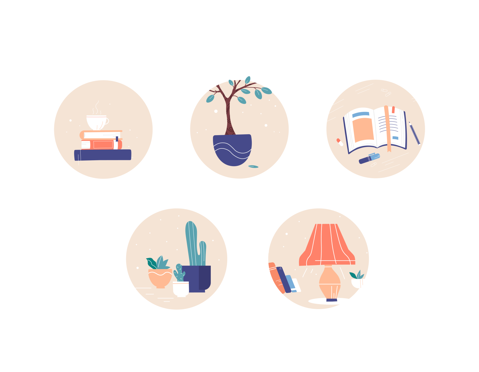 Pastel Icon Set by Iryna Endzevych on Dribbble
