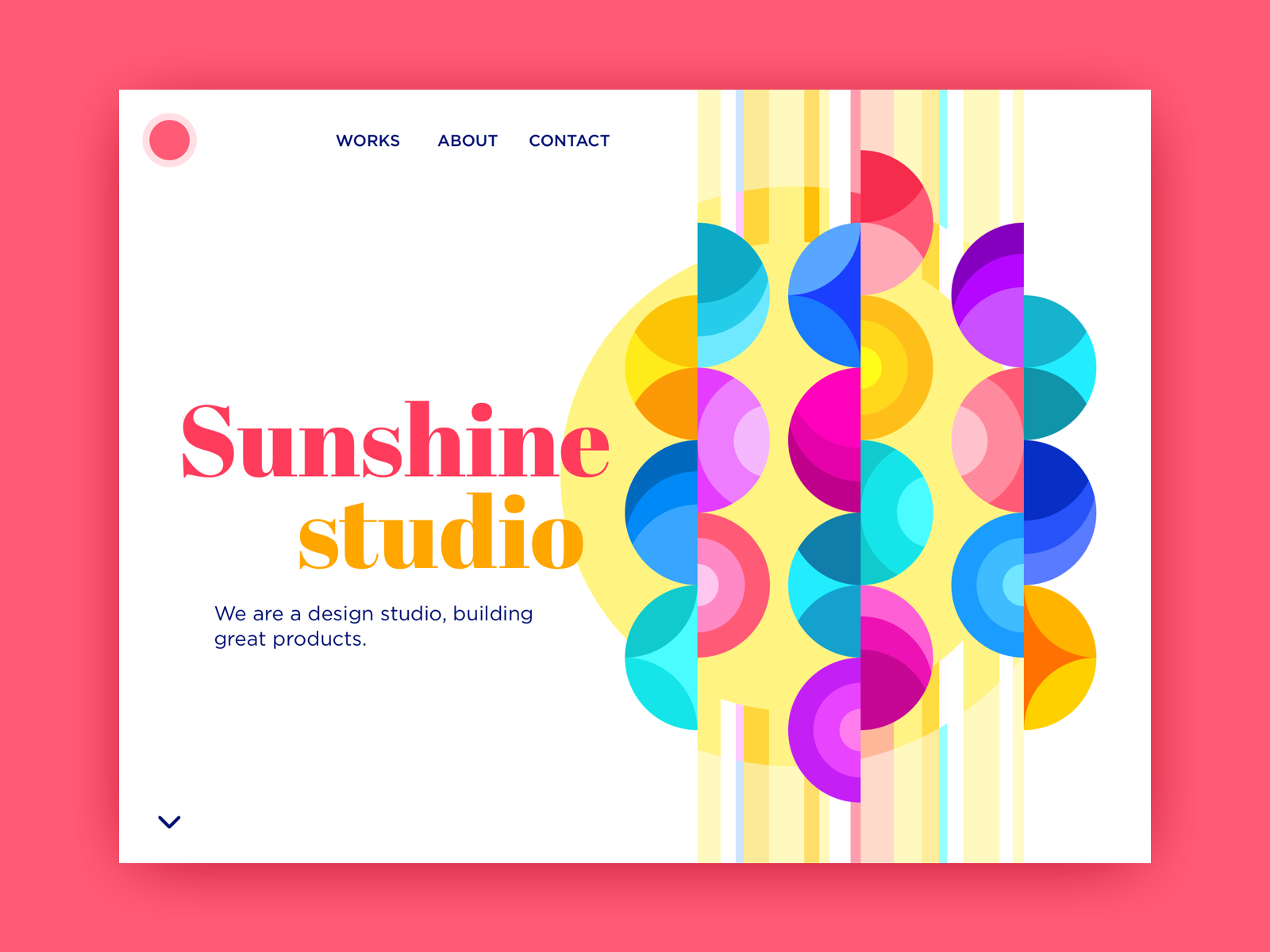 Sunshine Studio Web Concept by Liudmyla Shevchenko 🇺🇦 on Dribbble