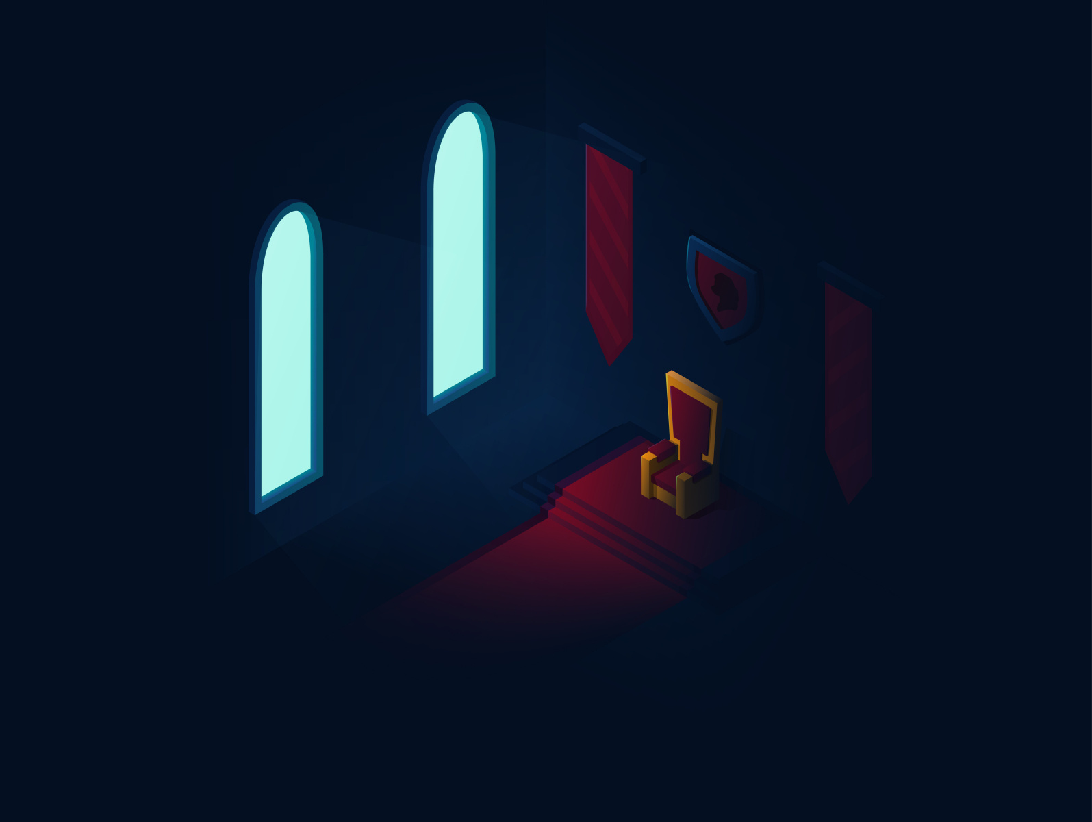 Isometric Throne Room By Di Scribble On Dribbble isometric-throne-room-by-di-scribble-on-dribbble