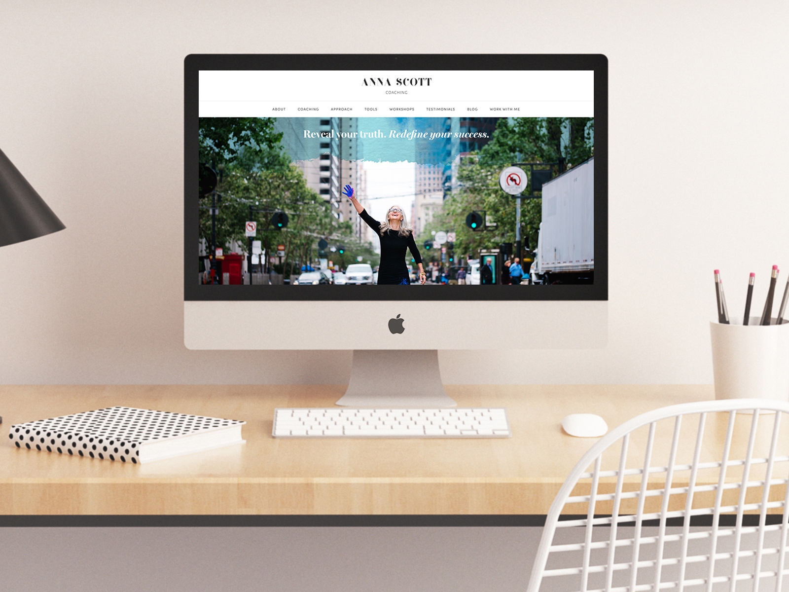 Anna Scott Coaching by DesignGood on Dribbble