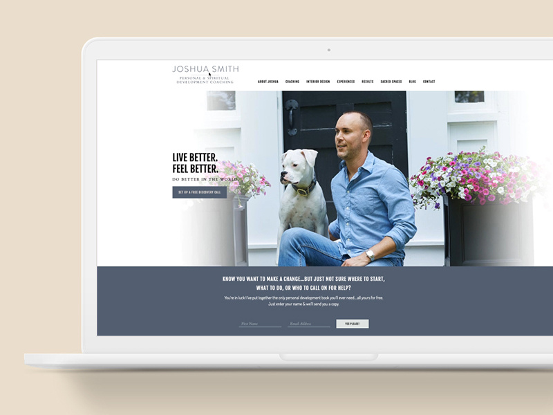 Joshua Smith Identity by DesignGood on Dribbble