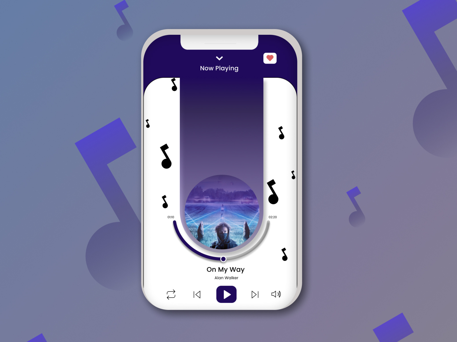 Music UI by Roopal yadav on Dribbble