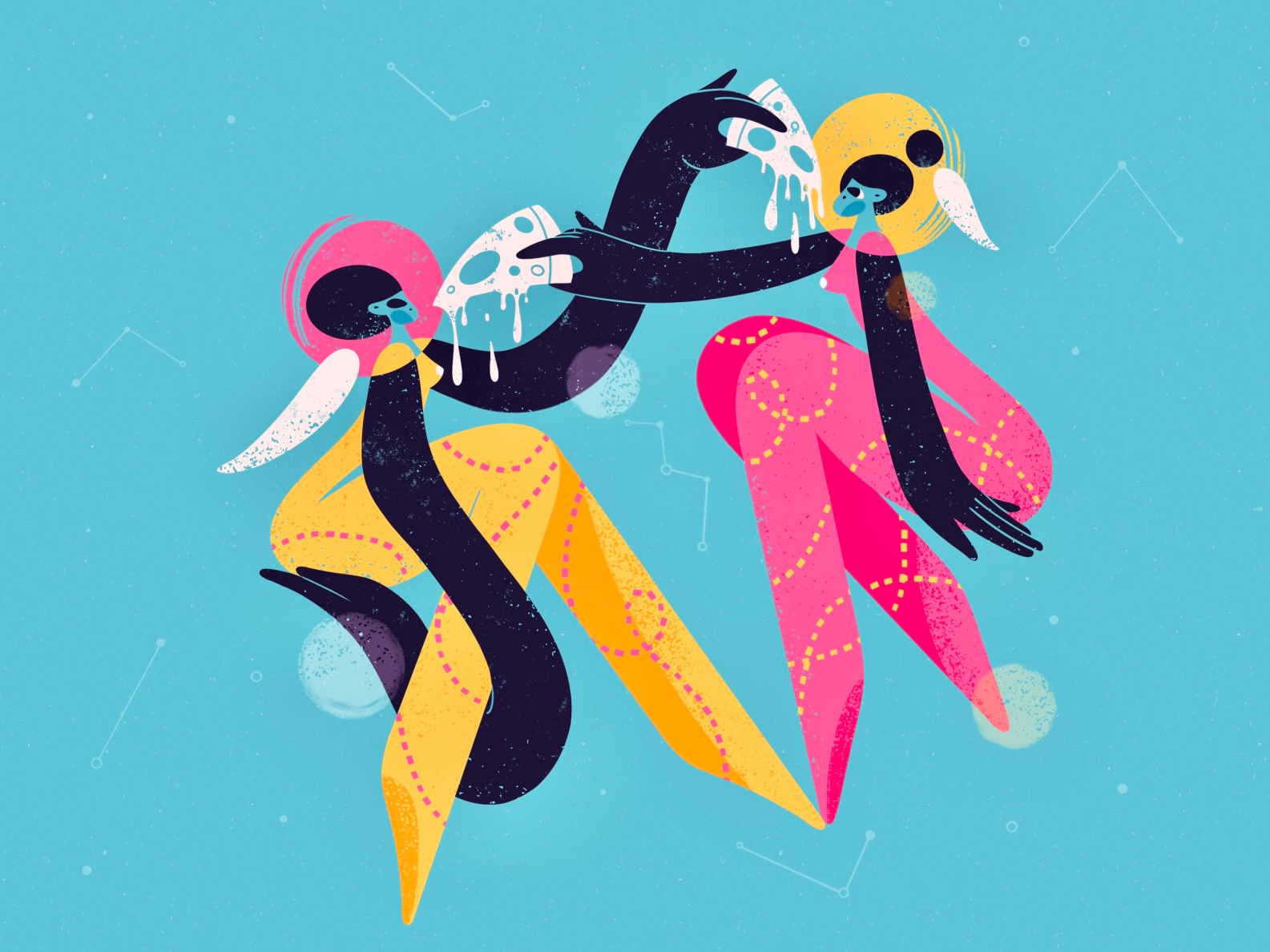 Cosmic Friend by Polina Khrystoieva on Dribbble