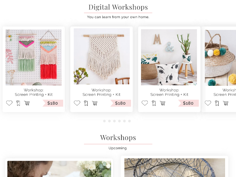 Craft shopping card design by anil on Dribbble