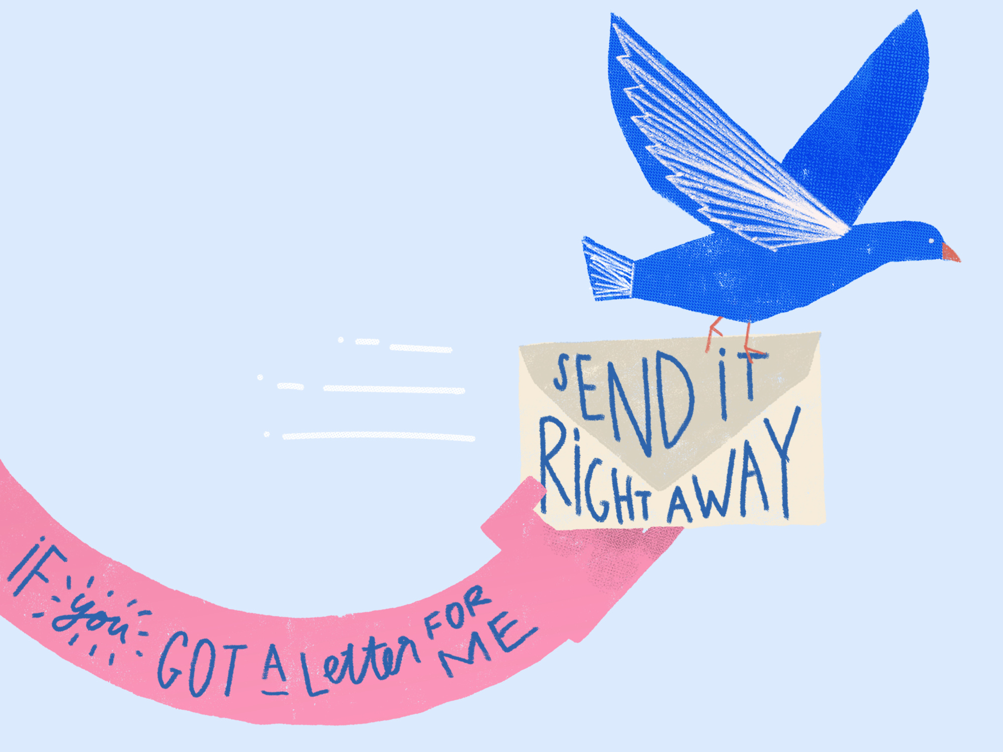 If you got a letter for me by Gui Athayde on Dribbble