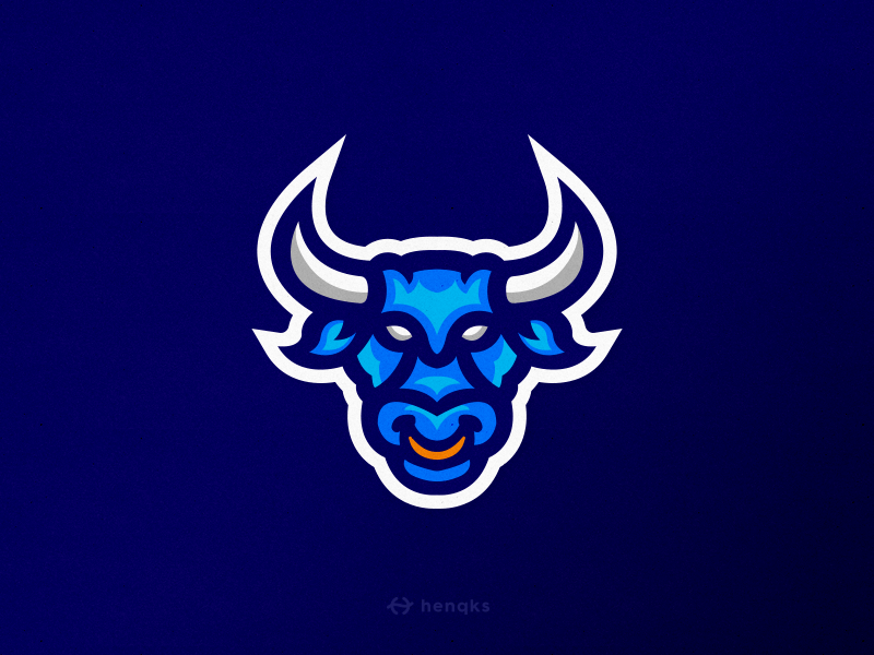 Blue Bull | FOR SALE by Luis Henrique on Dribbble