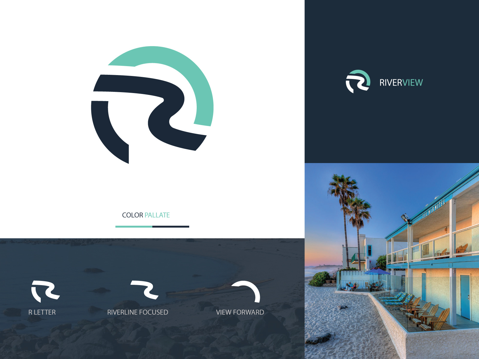 RIVERVIEW LOGO DESIGN by MD Abdul Alim on Dribbble