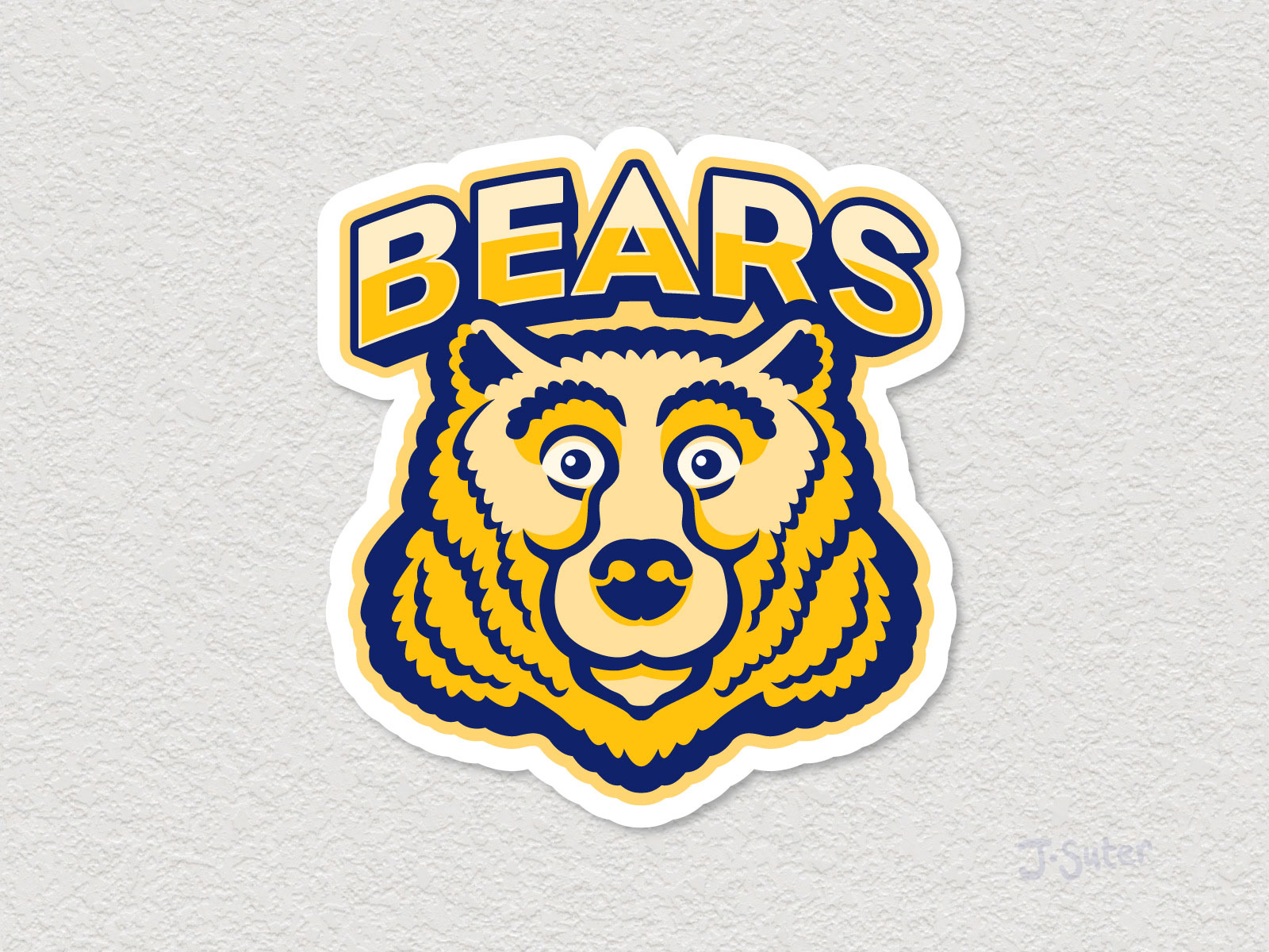 Bears Mascot Logo by Jack Suter on Dribbble