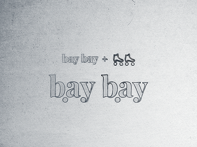 Bay Bay logo design by Angelique Delamere on Dribbble