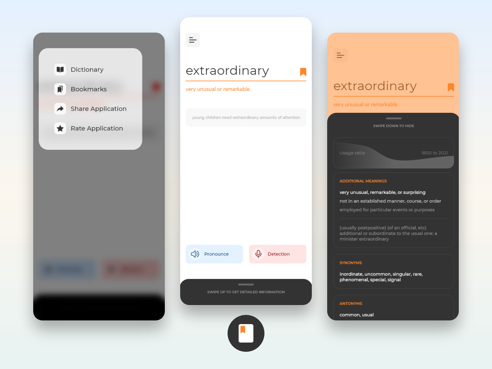 Minimal Dictionary App - Main Screen by Abhishek Chotaliya on Dribbble