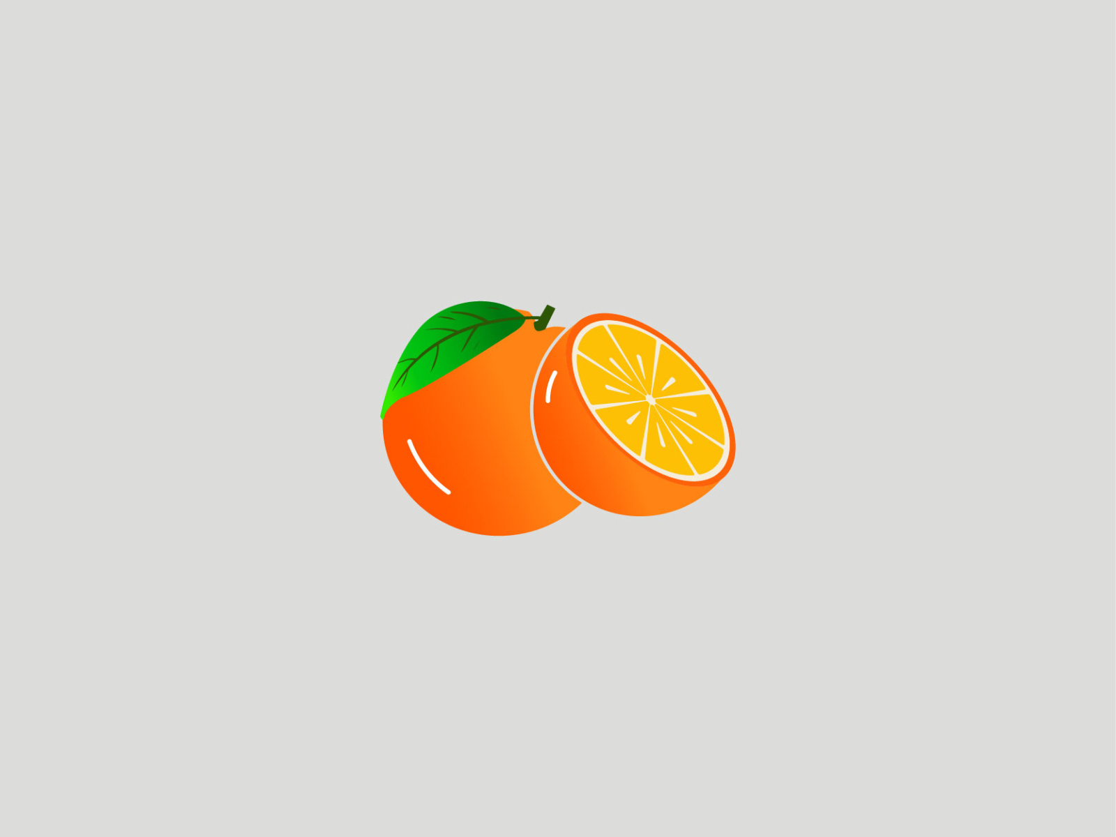 Logo orange by dstr308graphic on Dribbble