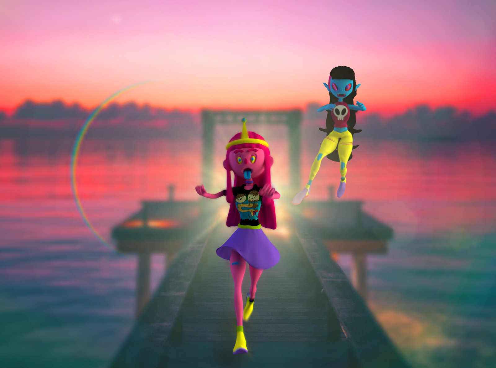 Cartoonber 2020 - day2 Adventure Time by Argellab on Dribbble