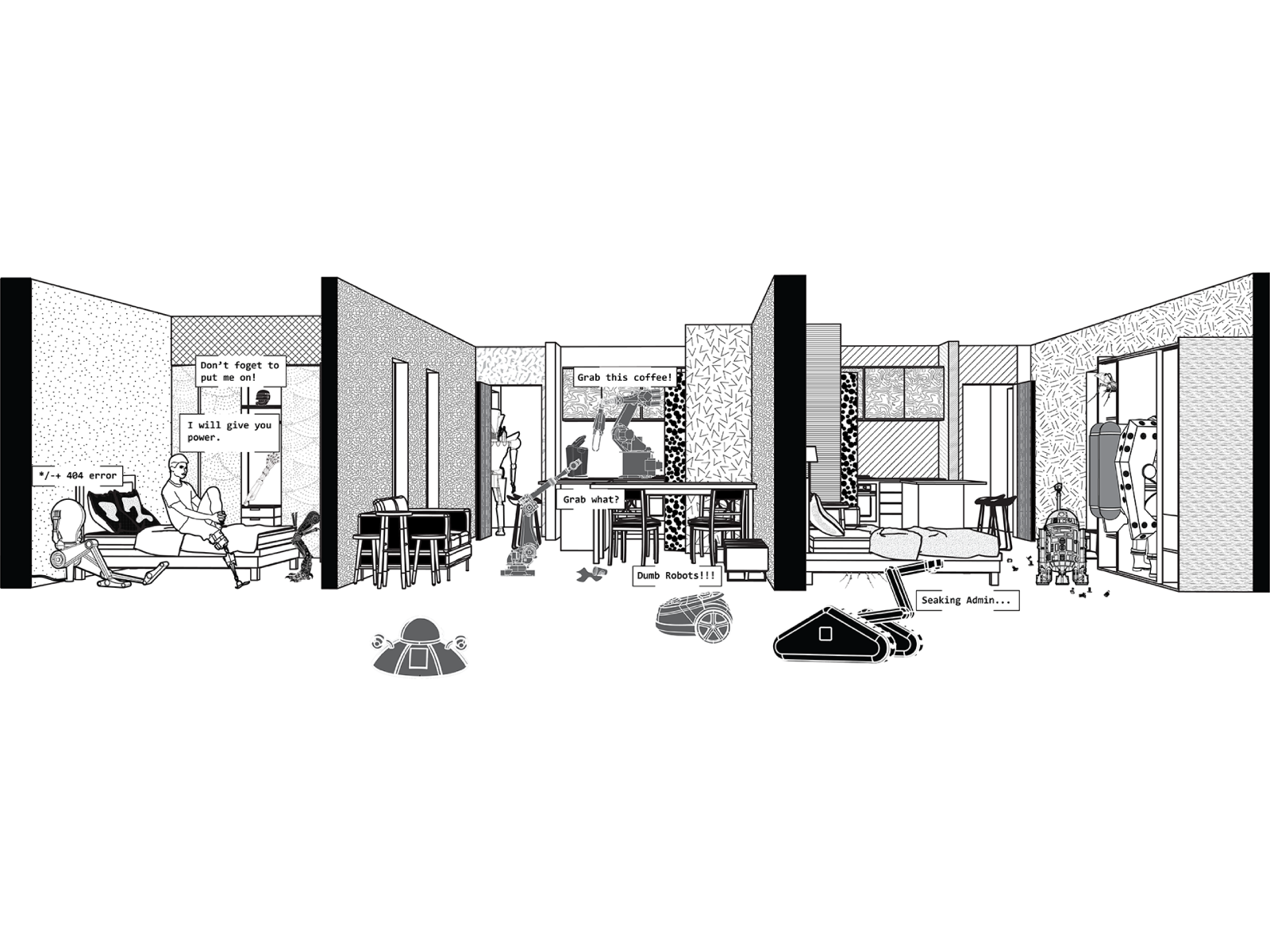 Cyborg Home by Ryan Wang on Dribbble