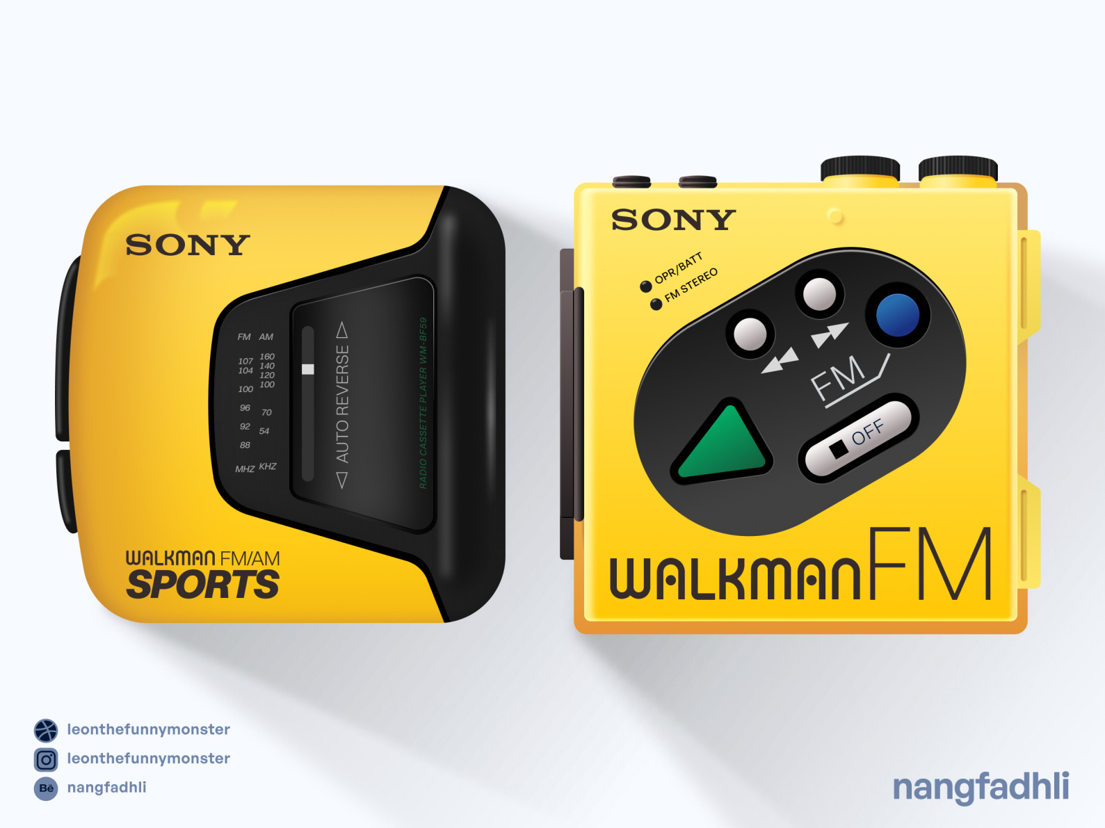 Walkman Sports by nang fadhli on Dribbble
