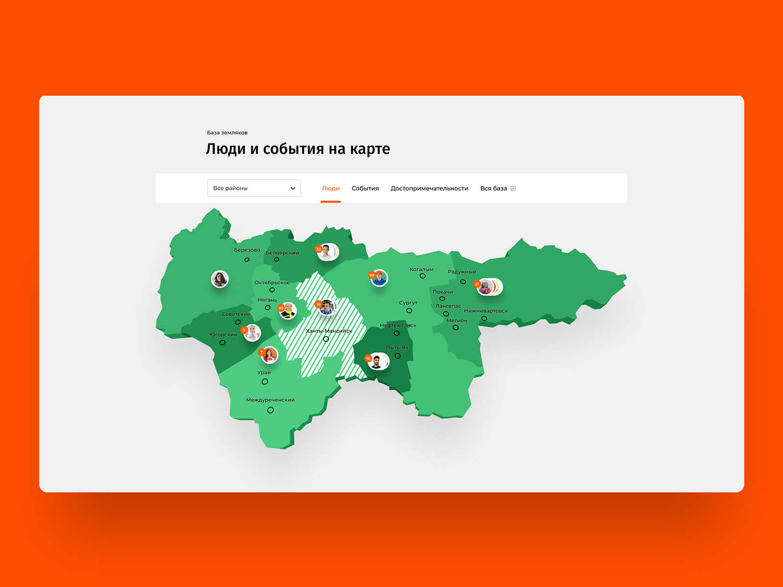 Site page by Андрей on Dribbble