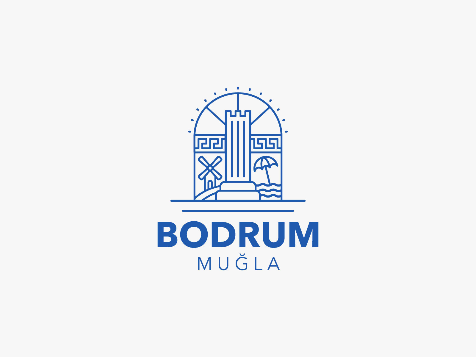 Bodrum Logo by Yasin Demirkale on Dribbble