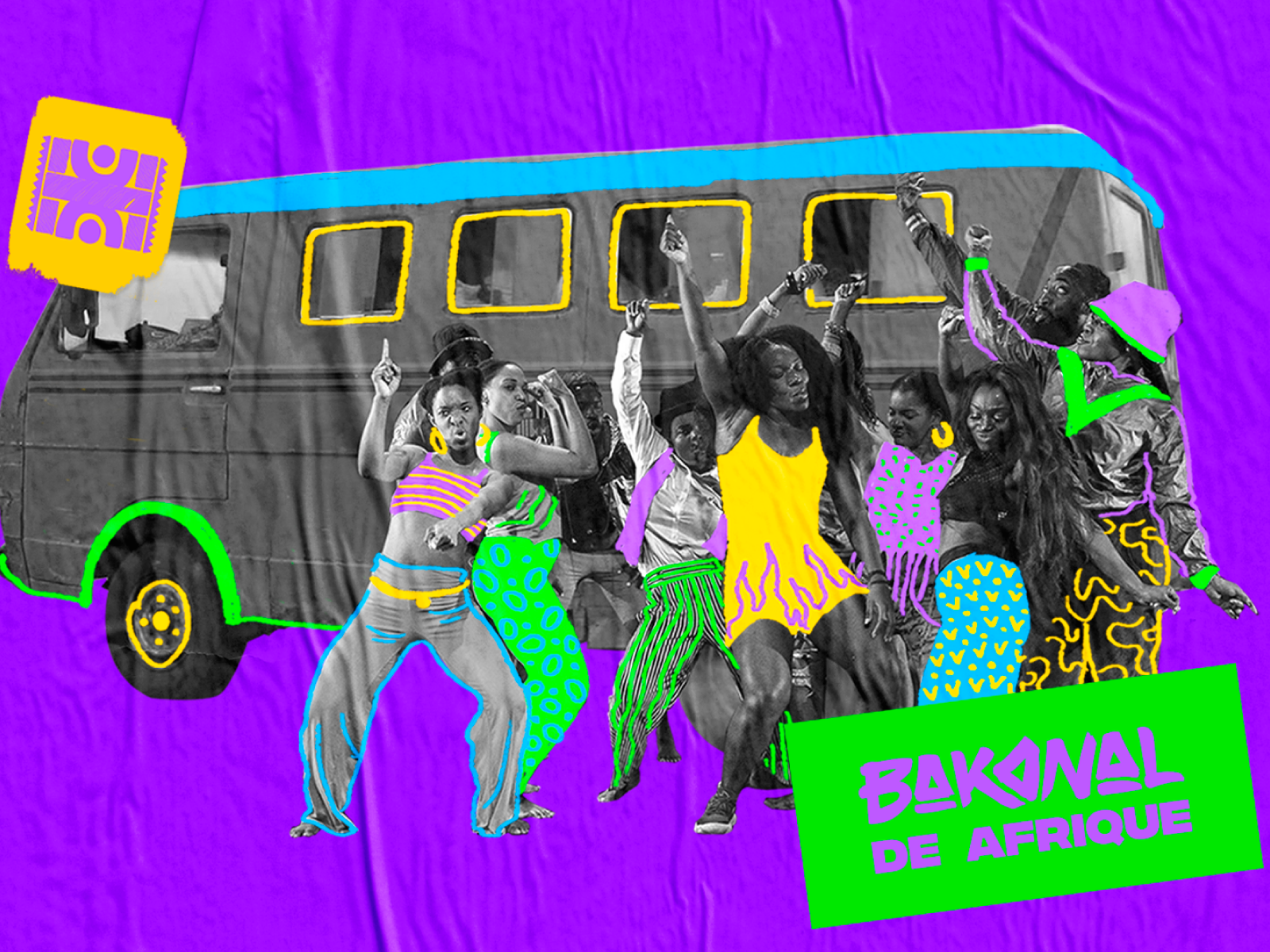 Bakanal De Afrique Festival by Bruna Alves on Dribbble