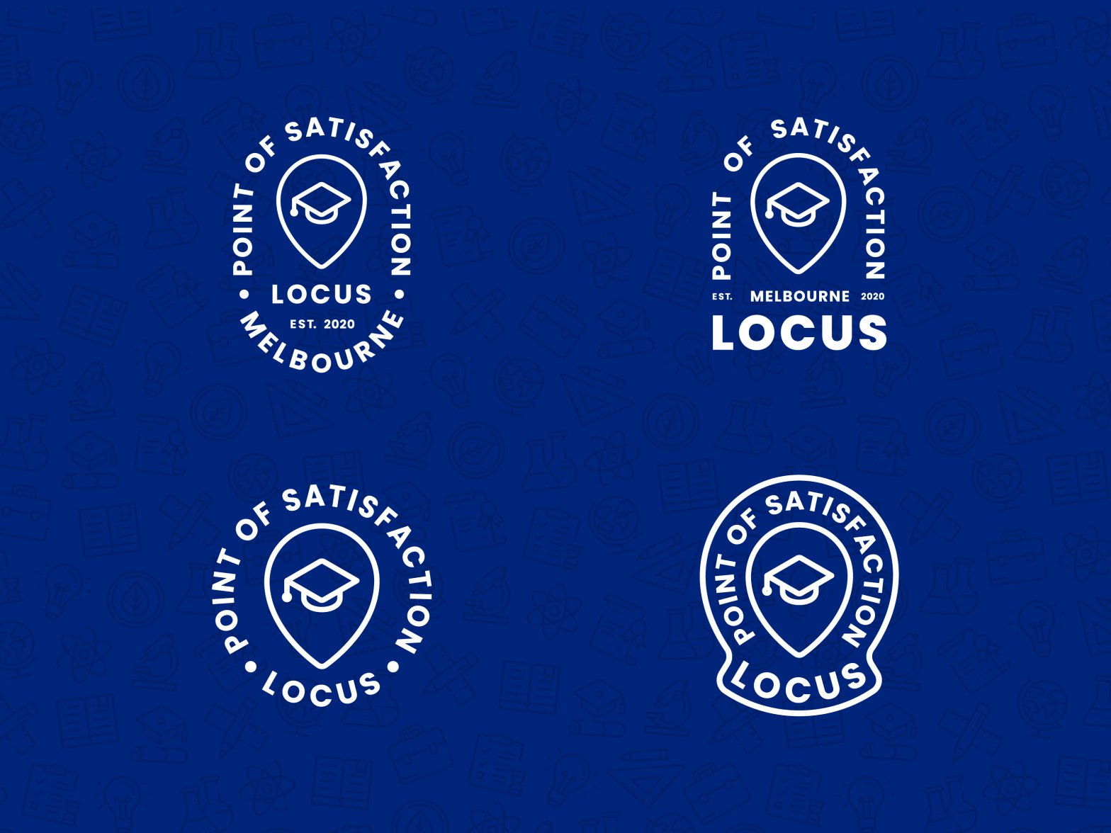 Locus Badges Logo Design by Danila Shatilov on Dribbble