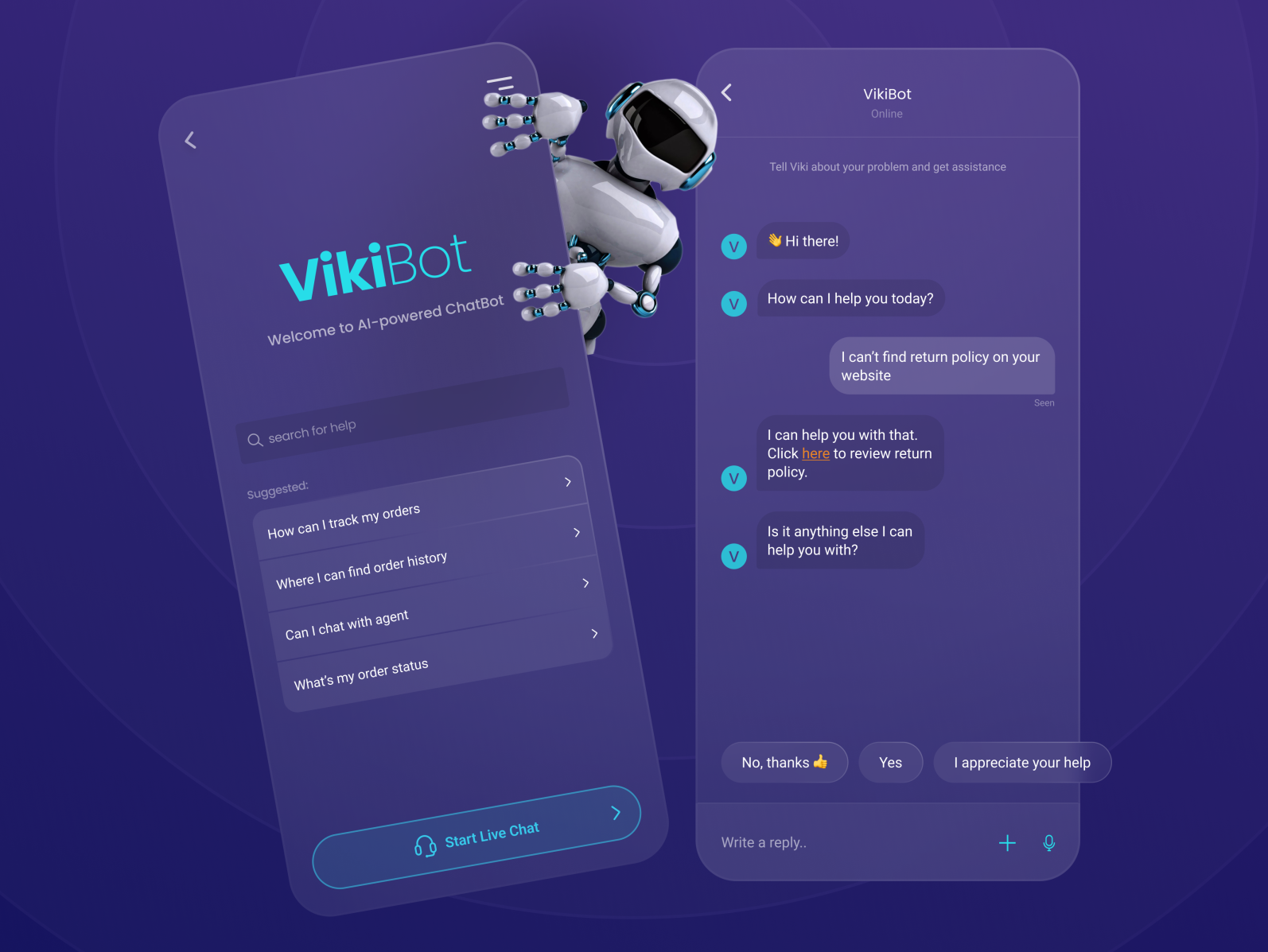 AI-powered ChatBot by AEA9 🇺🇦 on Dribbble