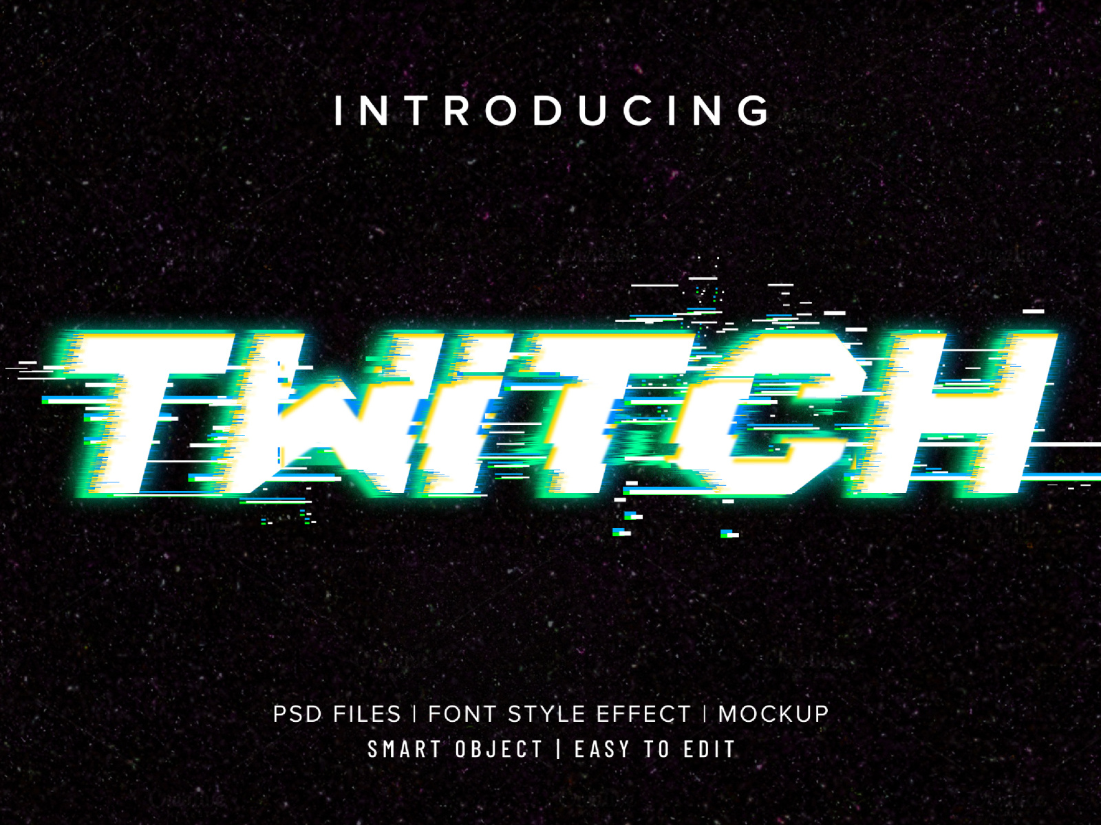 TWITCH PHOTOSHOP TEXT EFFECT by Bamas Satria Rahman on Dribbble