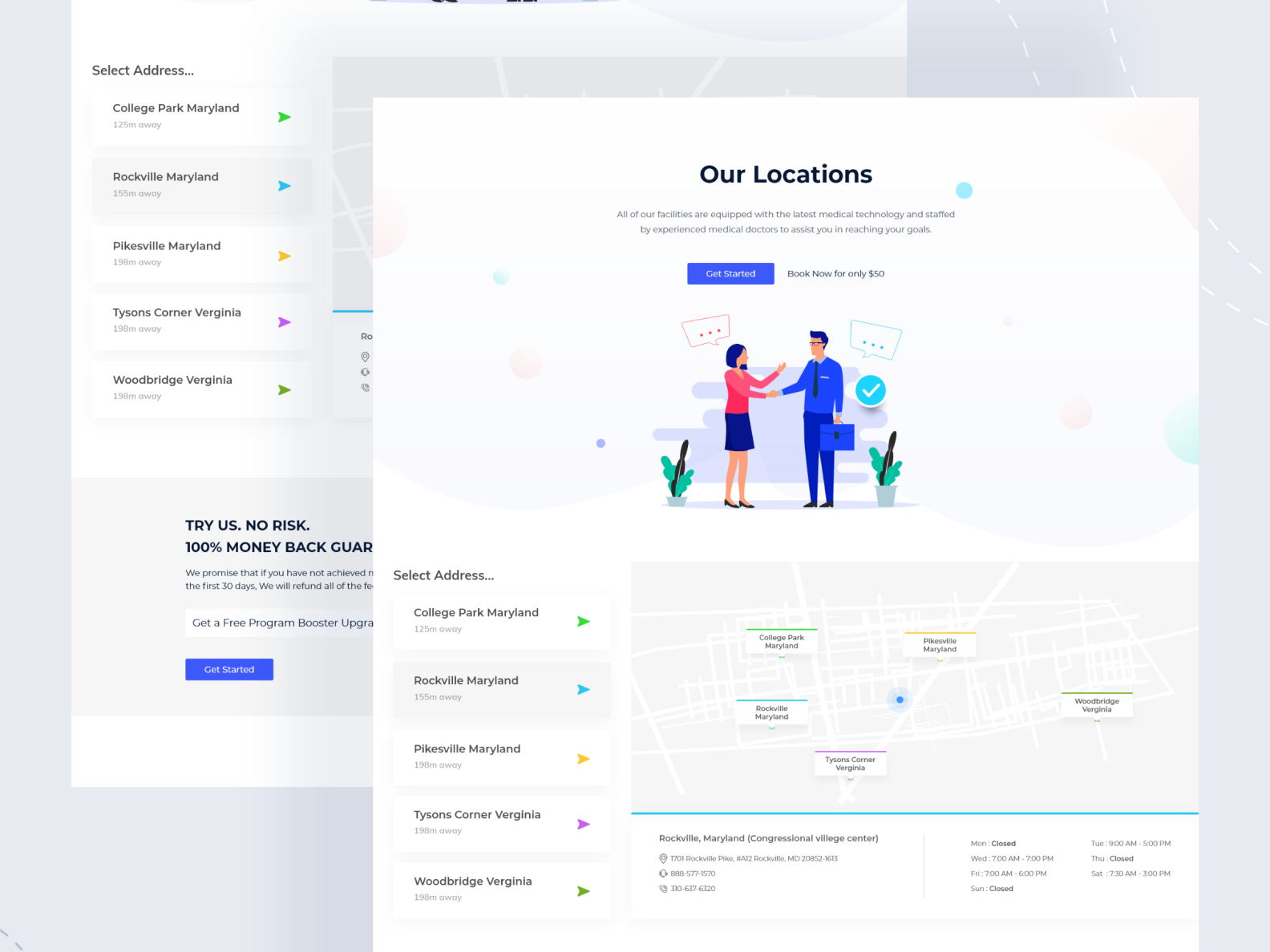 Location Web by Akshay Padashala on Dribbble