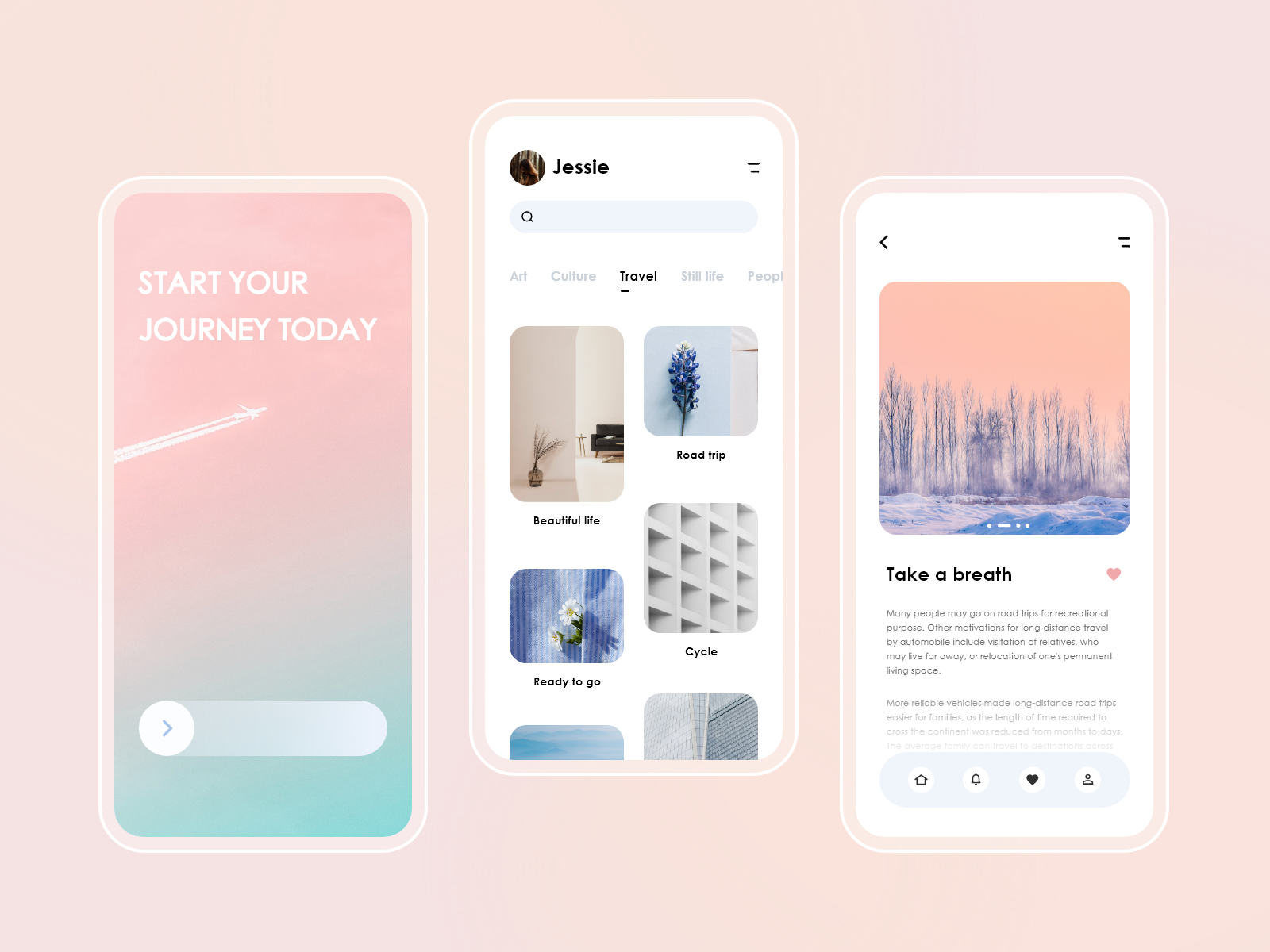 Photography UI by Lian on Dribbble