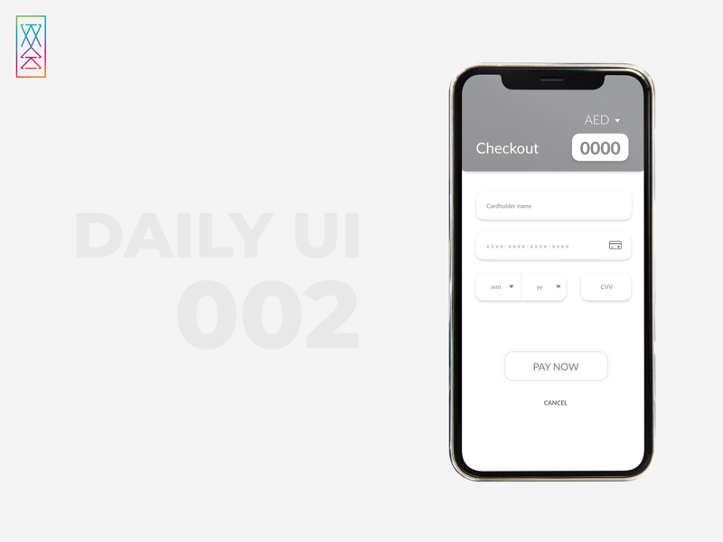 Daily UI 002 by Stephanie Concessio on Dribbble