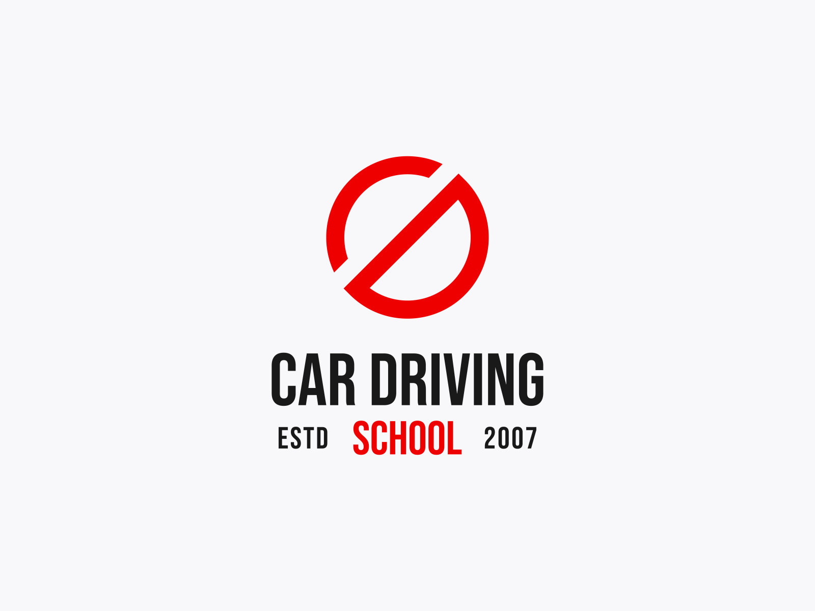 Car Driving School Logo, Monogram, Brand Mark by Hafizur Rahman on Dribbble