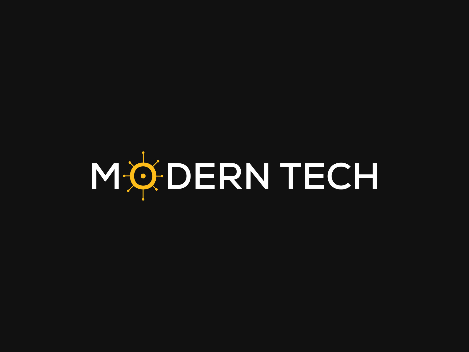 Modern Tech - Technology Company Logo by Hafizur Rahman on Dribbble