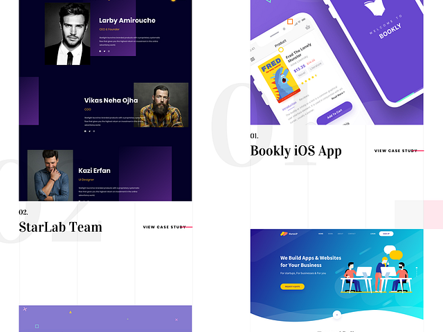 Portfolio Web Page Design by Pentaclay on Dribbble