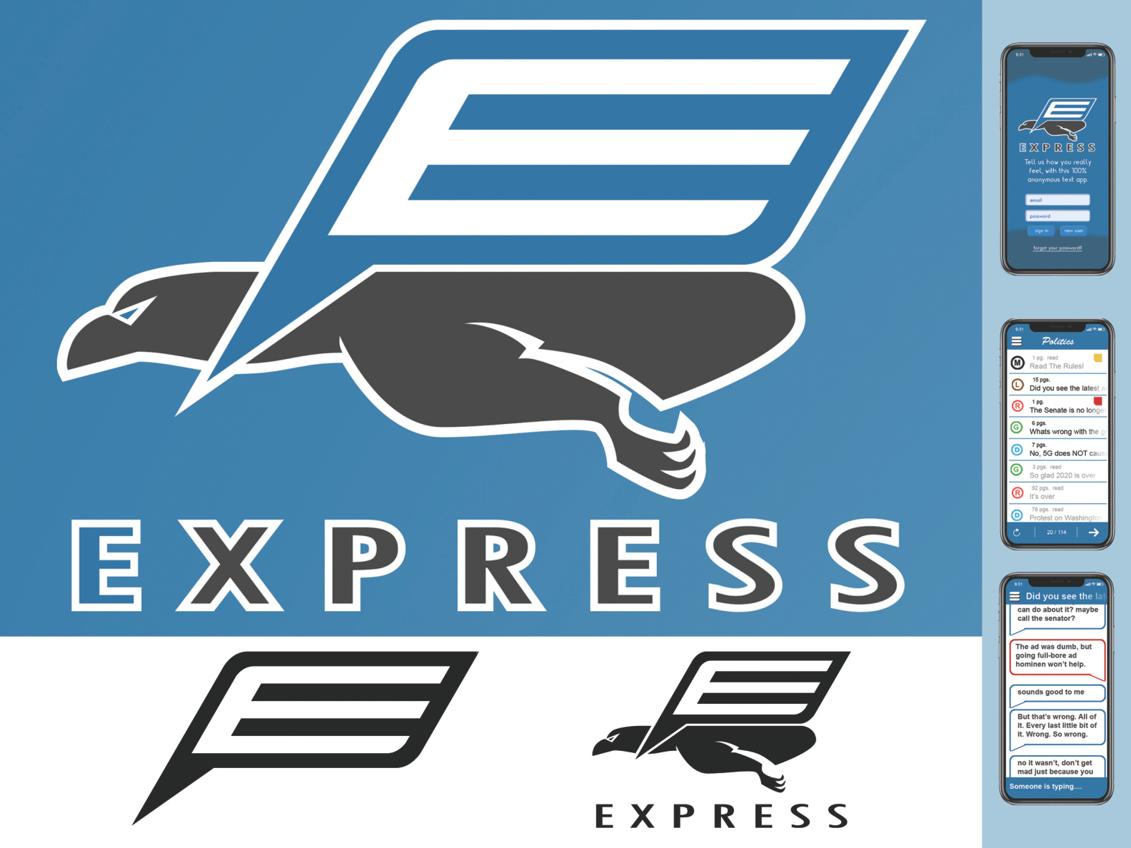 Express by John Lovato on Dribbble