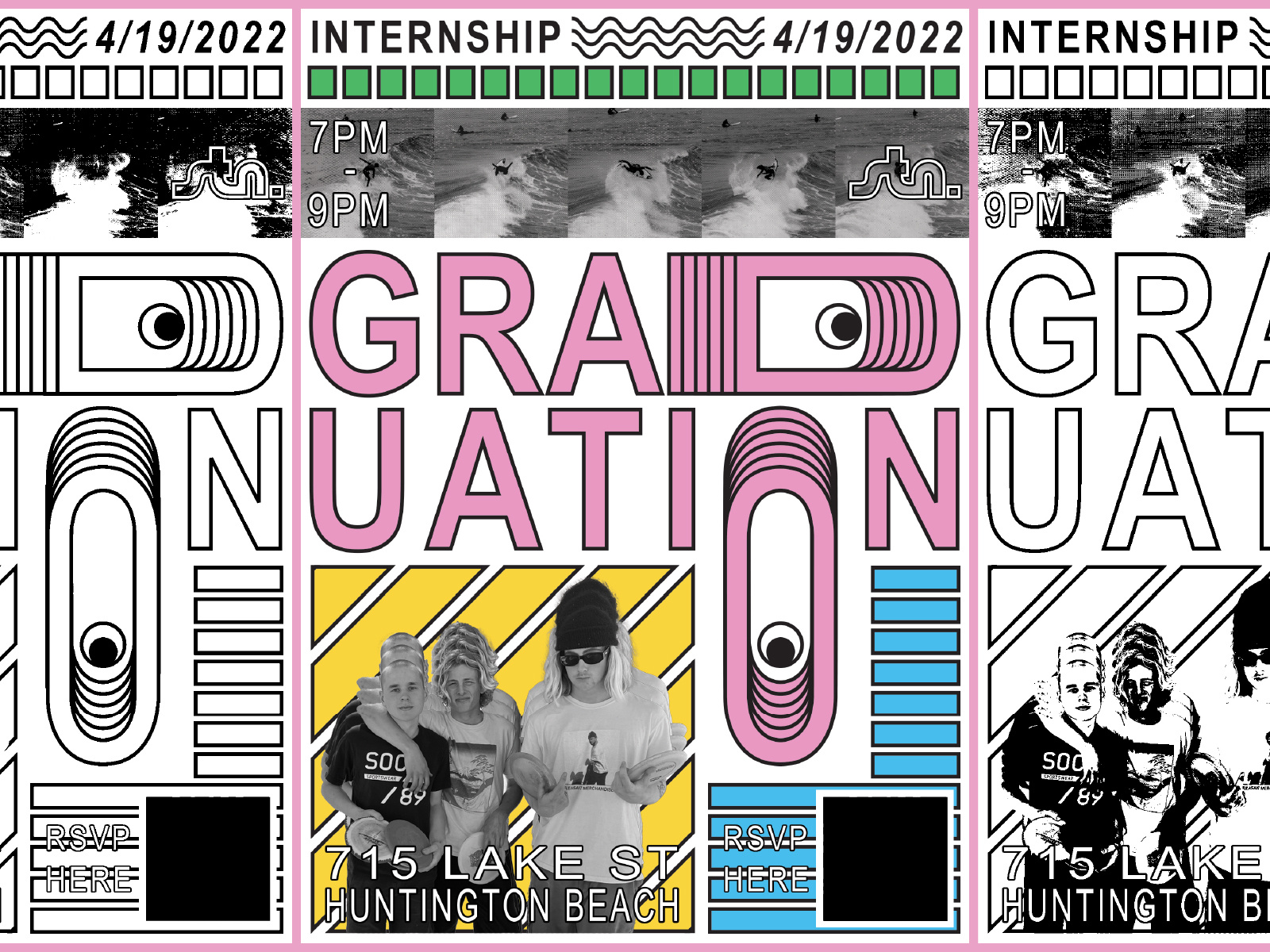 Internship Graduation Invite by Jake Lutz on Dribbble