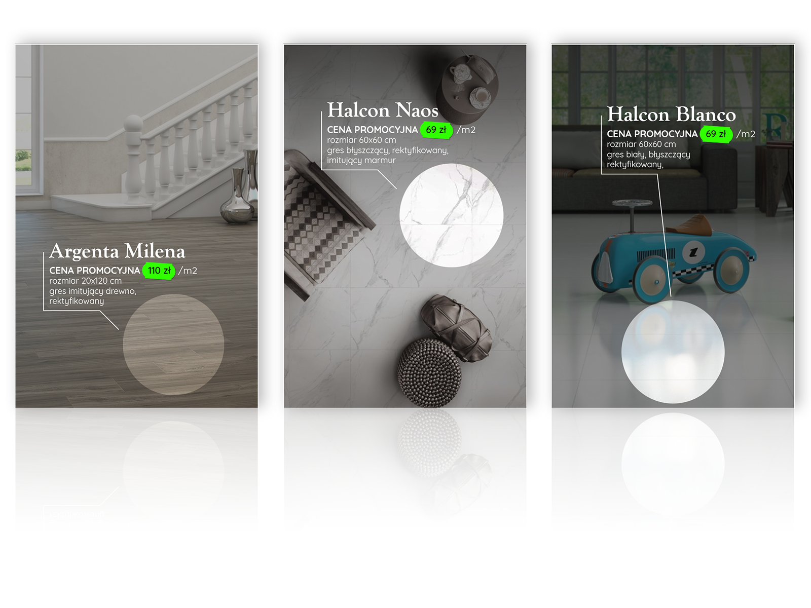 FaceBook promo posts by Marta on Dribbble