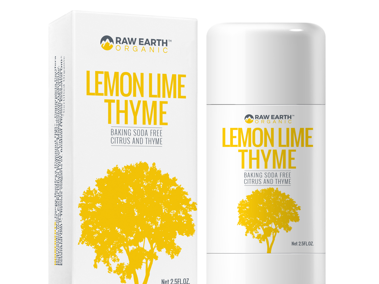 Raw Earth Organic Deodorant Label Design by KitCreativity on Dribbble