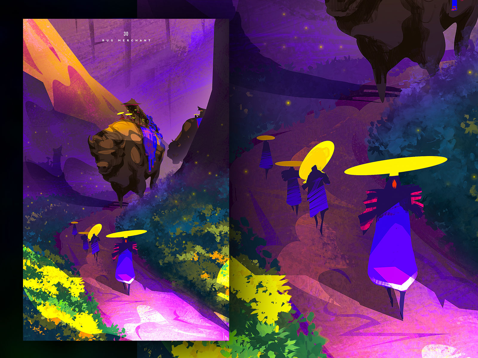 Rug merchant by Afanur Rashid on Dribbble