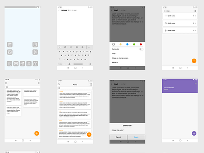Making ui ux for notepad by Omonullokhon on Dribbble