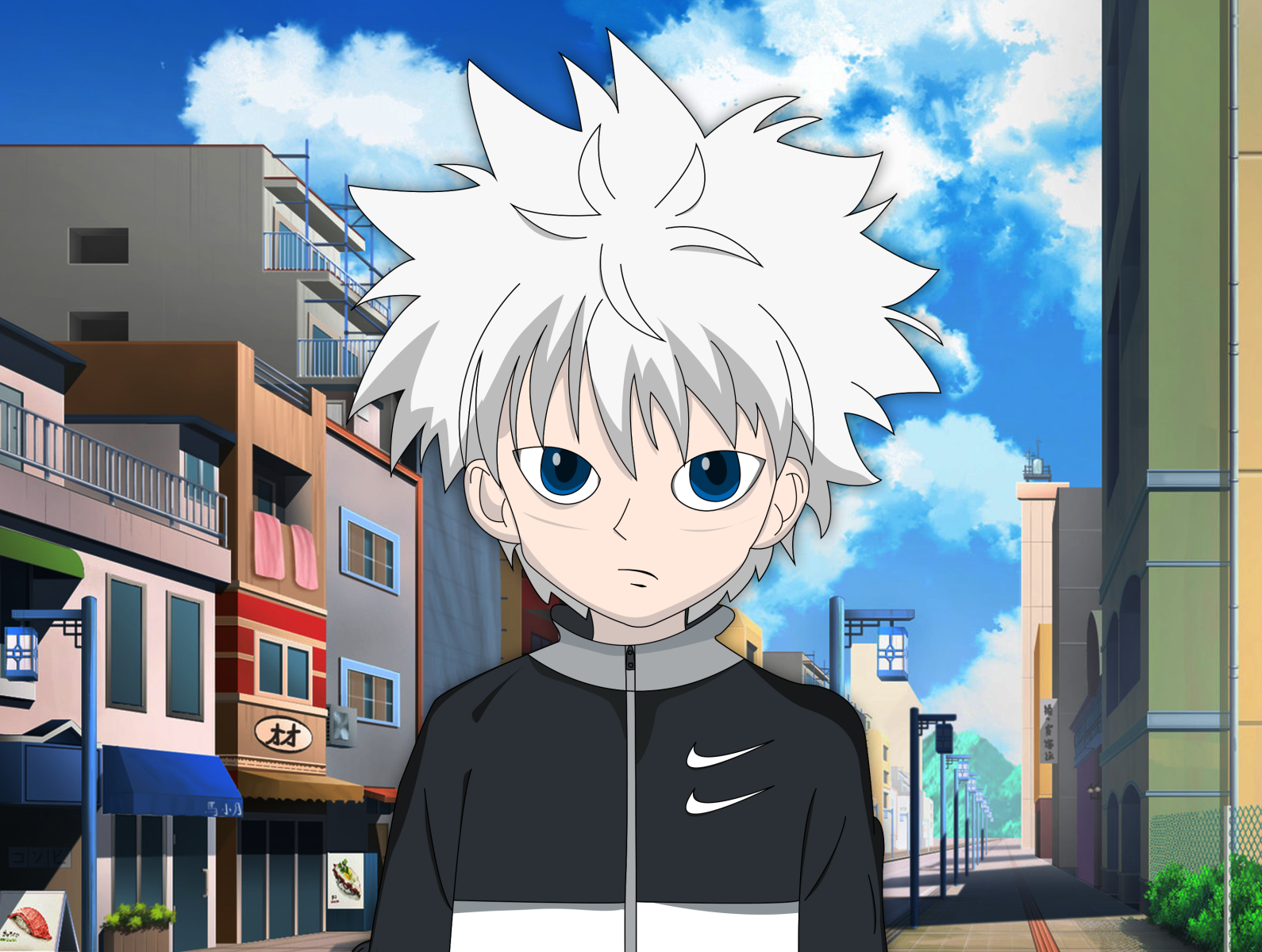Killua hypebeast illustration by Maxim on Dribbble
