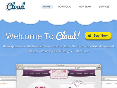 Cloud by Gabriela on Dribbble