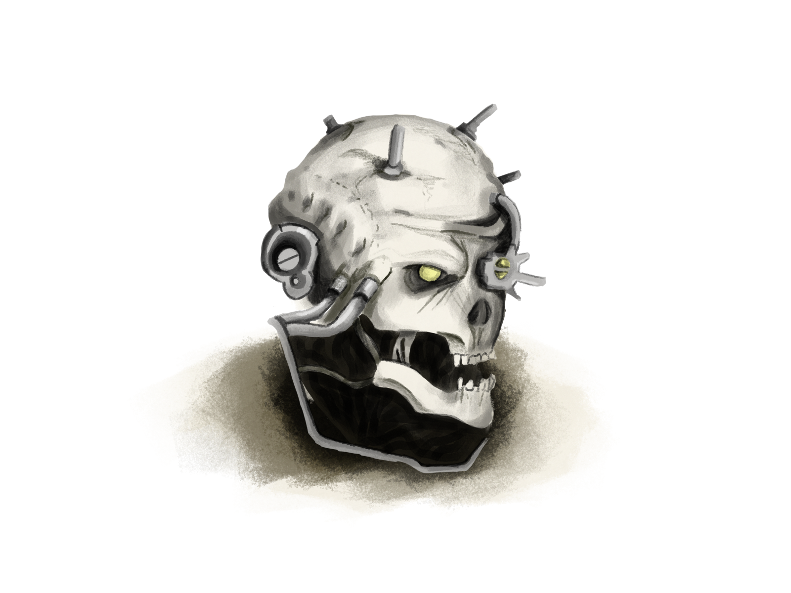 Doom Eternal Cyber Zombie by Alex Mitov on Dribbble