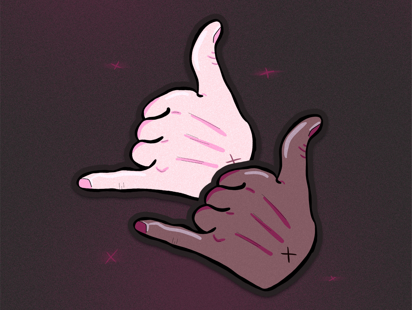 Gang Stickers by Alex Mitov on Dribbble