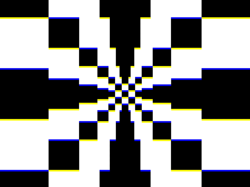 Optical Illusion Experiment 6 by Guan-Huei Wu on Dribbble