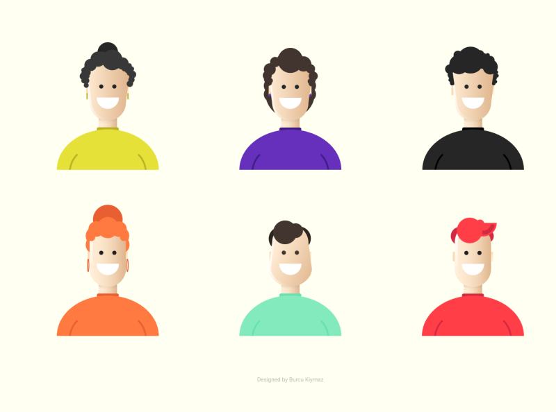 Character Illustration by Burcu Kıymaz on Dribbble