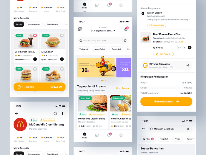 Internet Provider - UI Kit by Arip on Dribbble