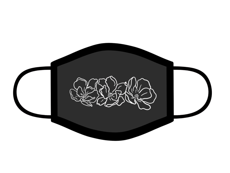 Face mask design for Awesome merchandise by Malar Artwork on Dribbble