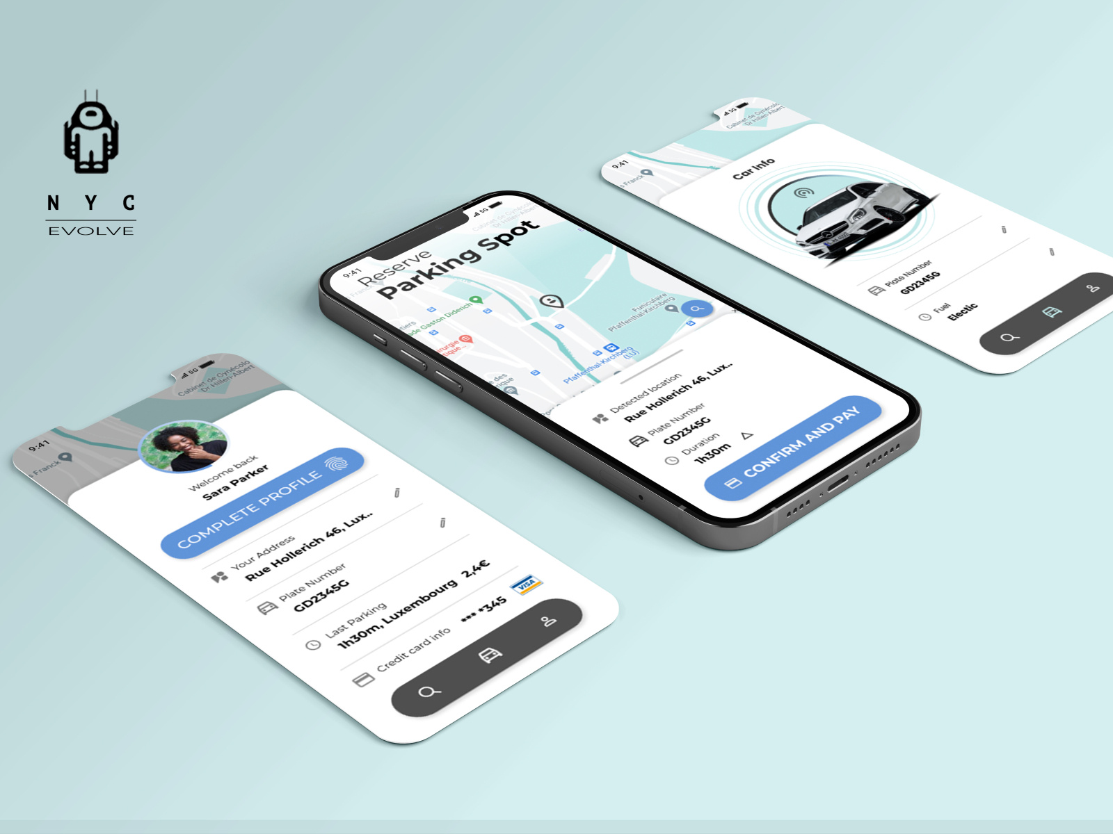 Parking App Design IOS by Giulio Spataro on Dribbble