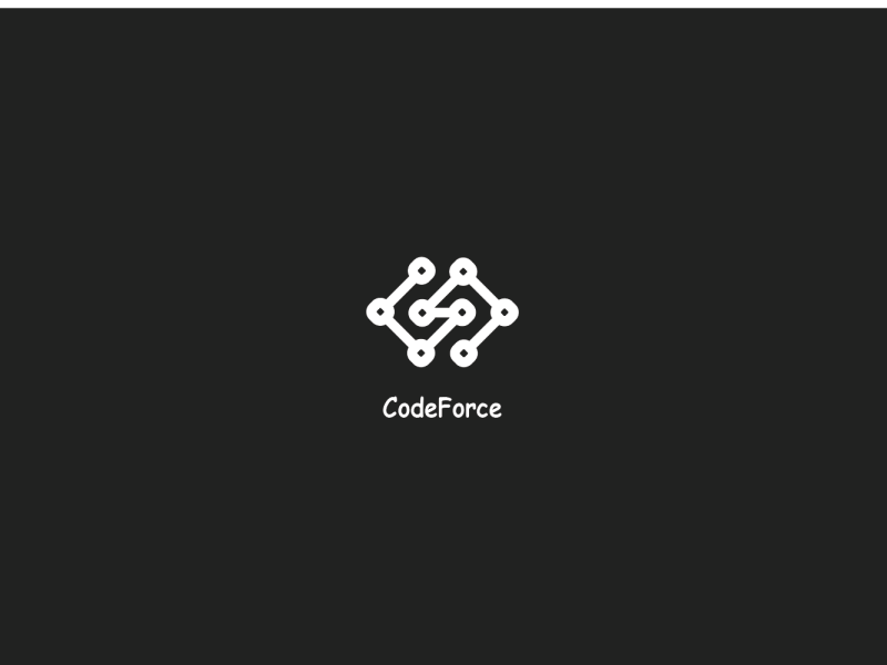 CodeForce Logo by Emilija Ristevska on Dribbble
