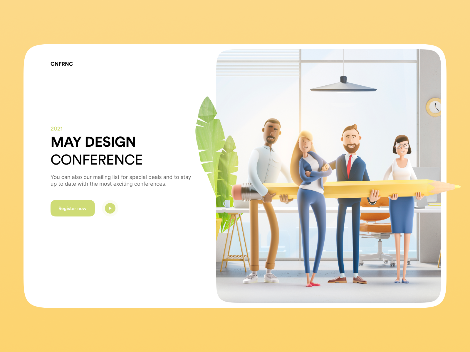Design Conference by Irakli Lolashvili for Noxtton on Dribbble