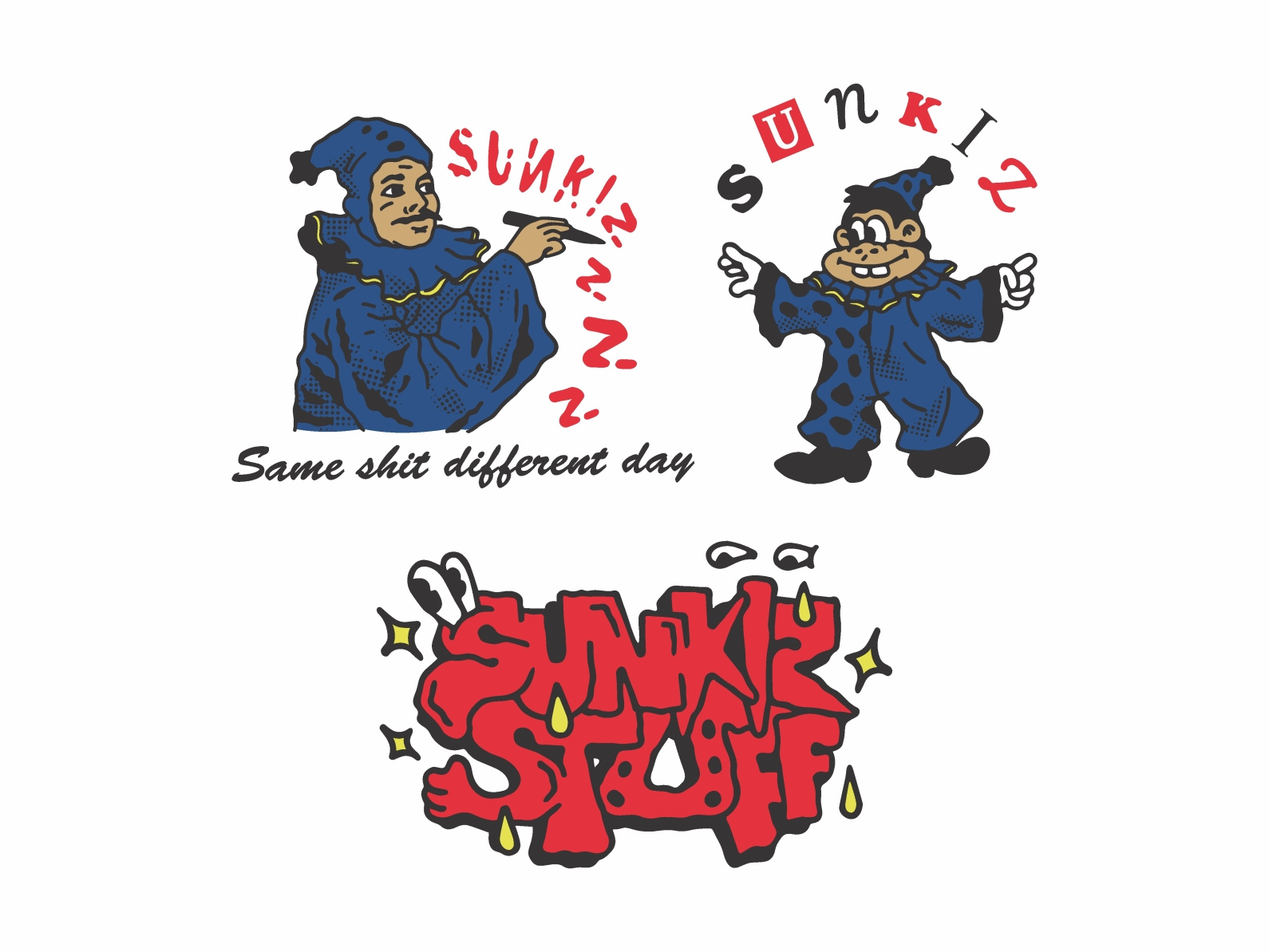 Sunkiz Sticker Sheet by WIJASETA on Dribbble