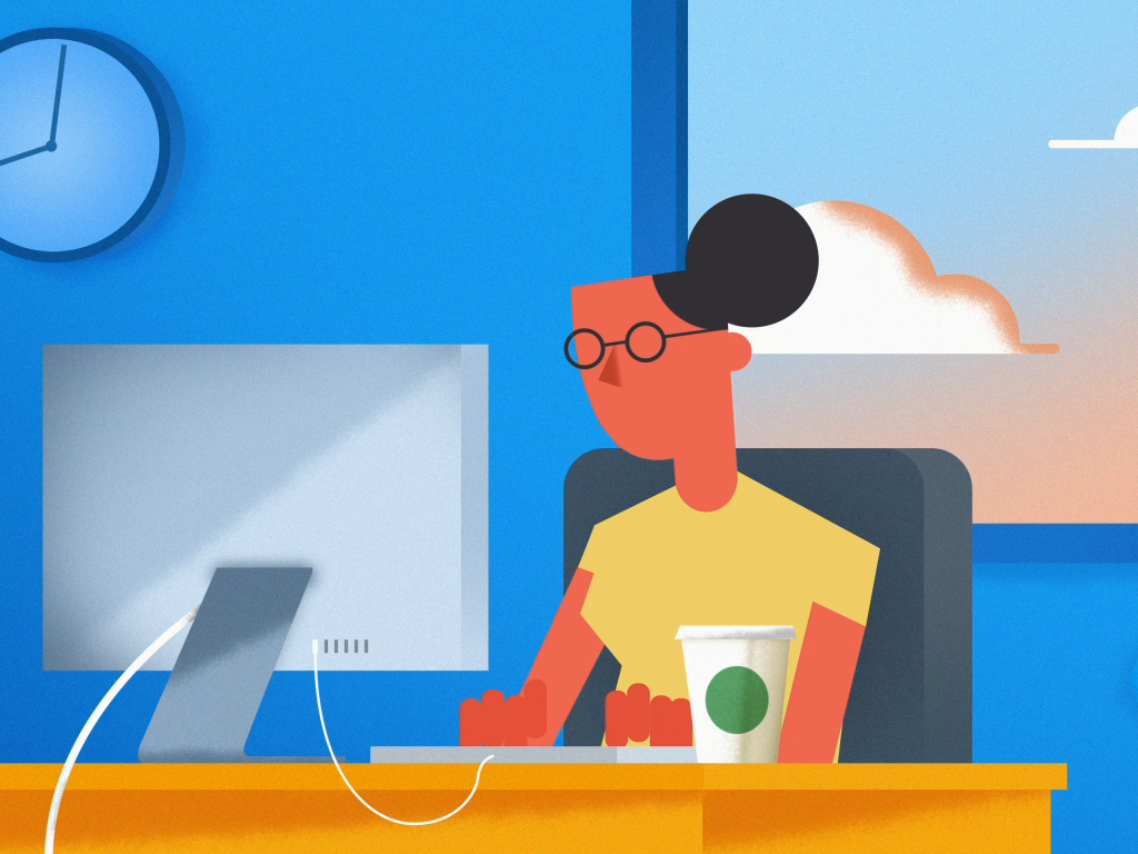 Office Work by Mitchell MacNaughton on Dribbble